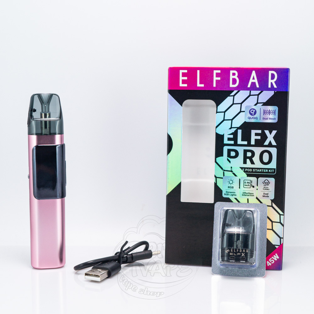 Elf Bar ELFX PRO Pod Kit 1200mAh Багаторазова POD система купити в Києві та Україні